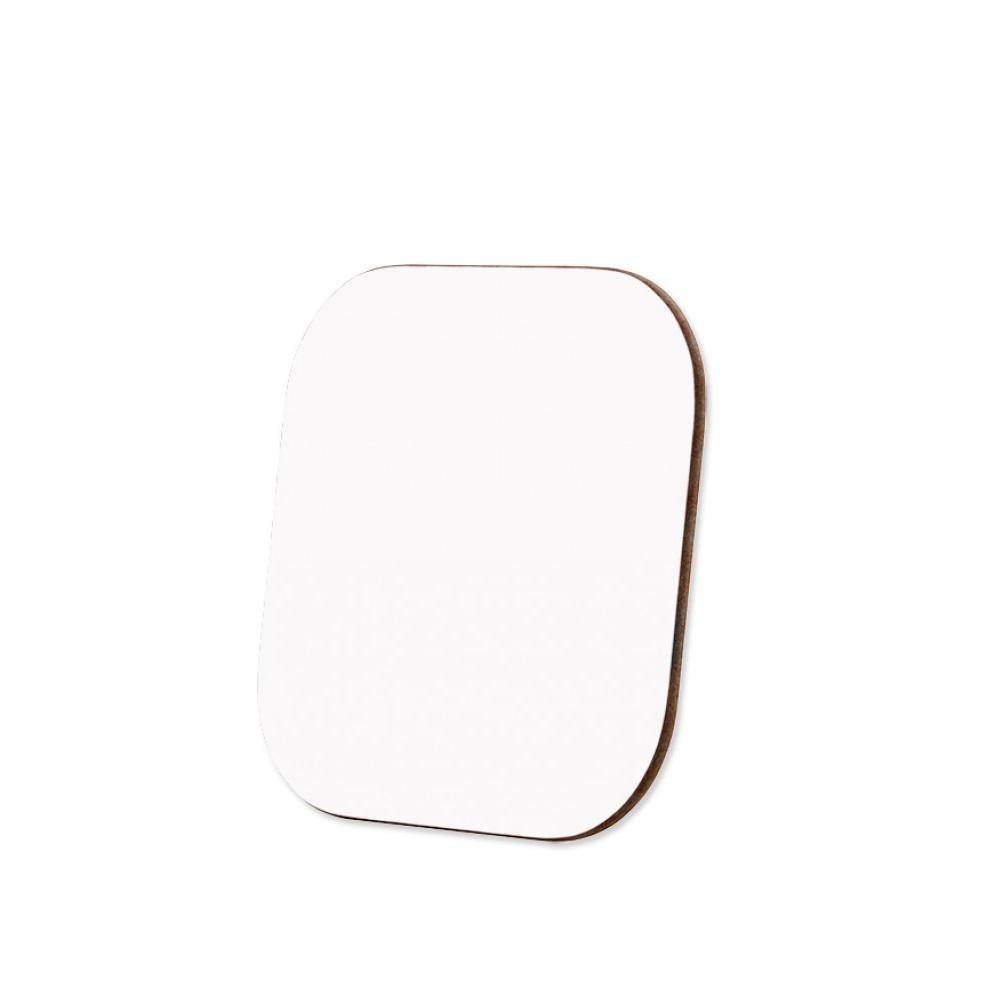 UNISUB 4" X 4" HARDBOARD SUBLIMATION COASTER BLANKS. PACK OF 40.